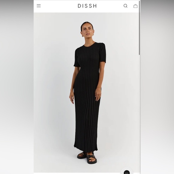DISSH | Dresses | Dissh Ada Short Sleeve Midi Dress | Poshmark
